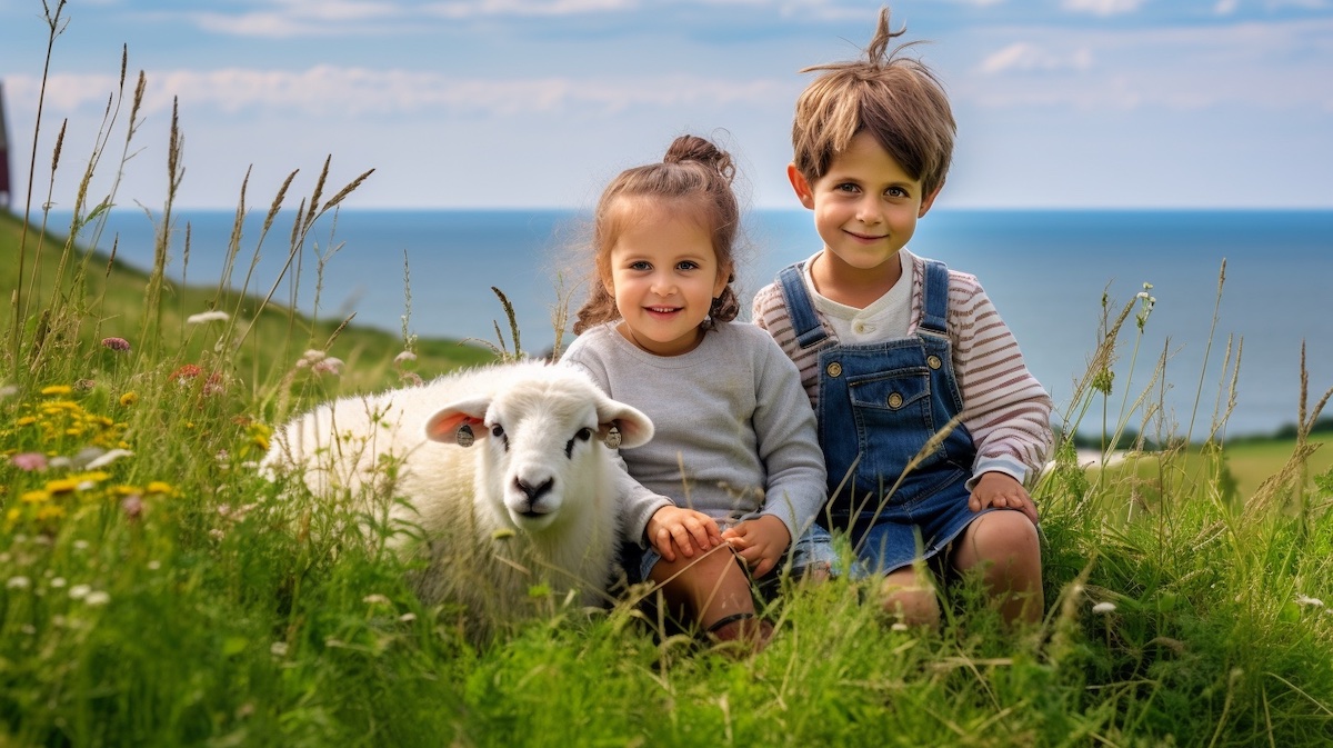 Urlaub mit Kindern Bauernhof Nordsee - Familienhotels buchen